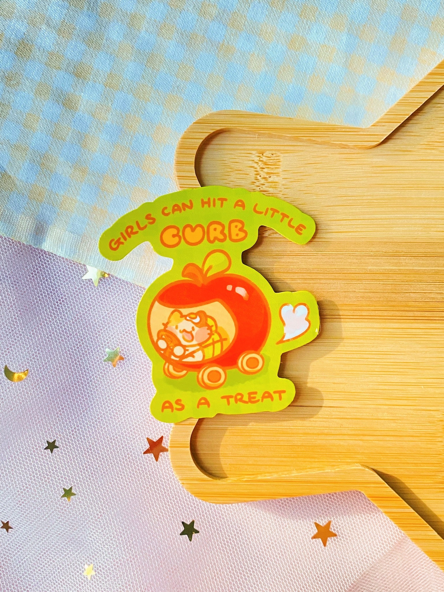 Hit a Curb Sticker – haiimeo